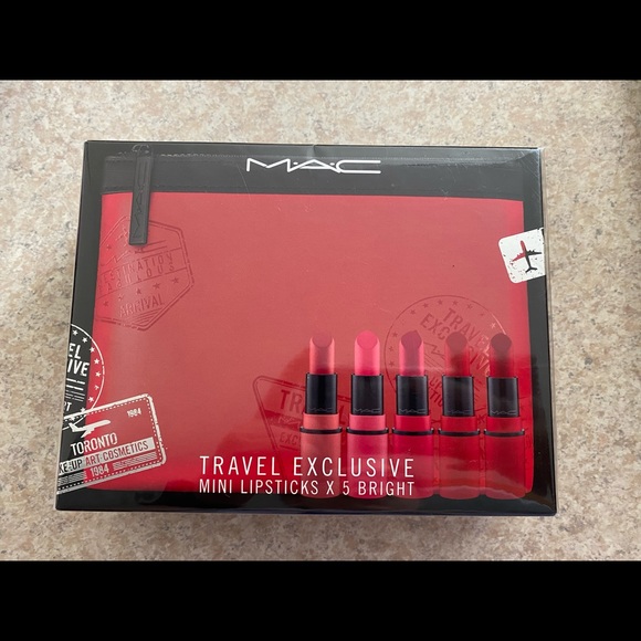 MAC Cosmetics | Makeup | Mac Mini Lipsticks Travel Bag | Poshmark